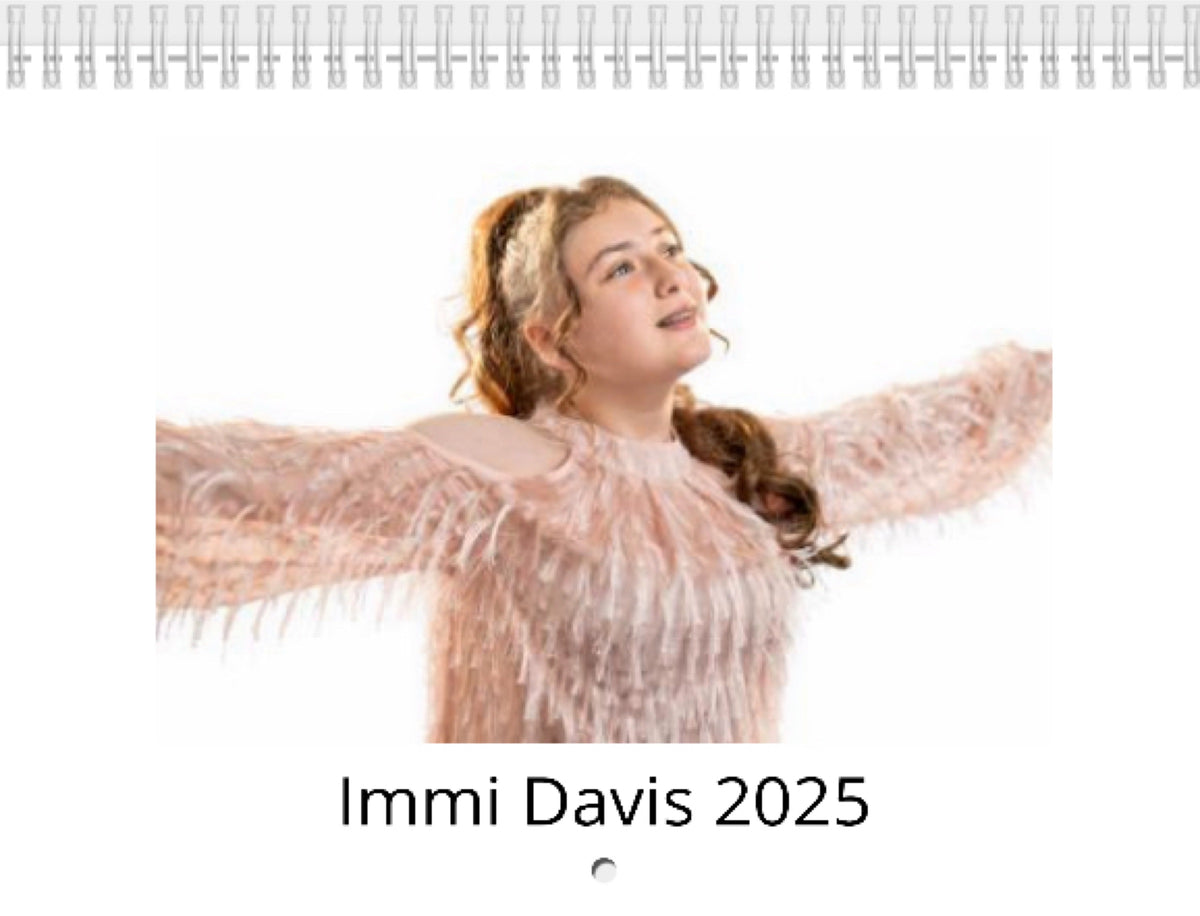111 Calendar Immi Davis Autographed 2025 Wall Calendar – Immi Davis ...