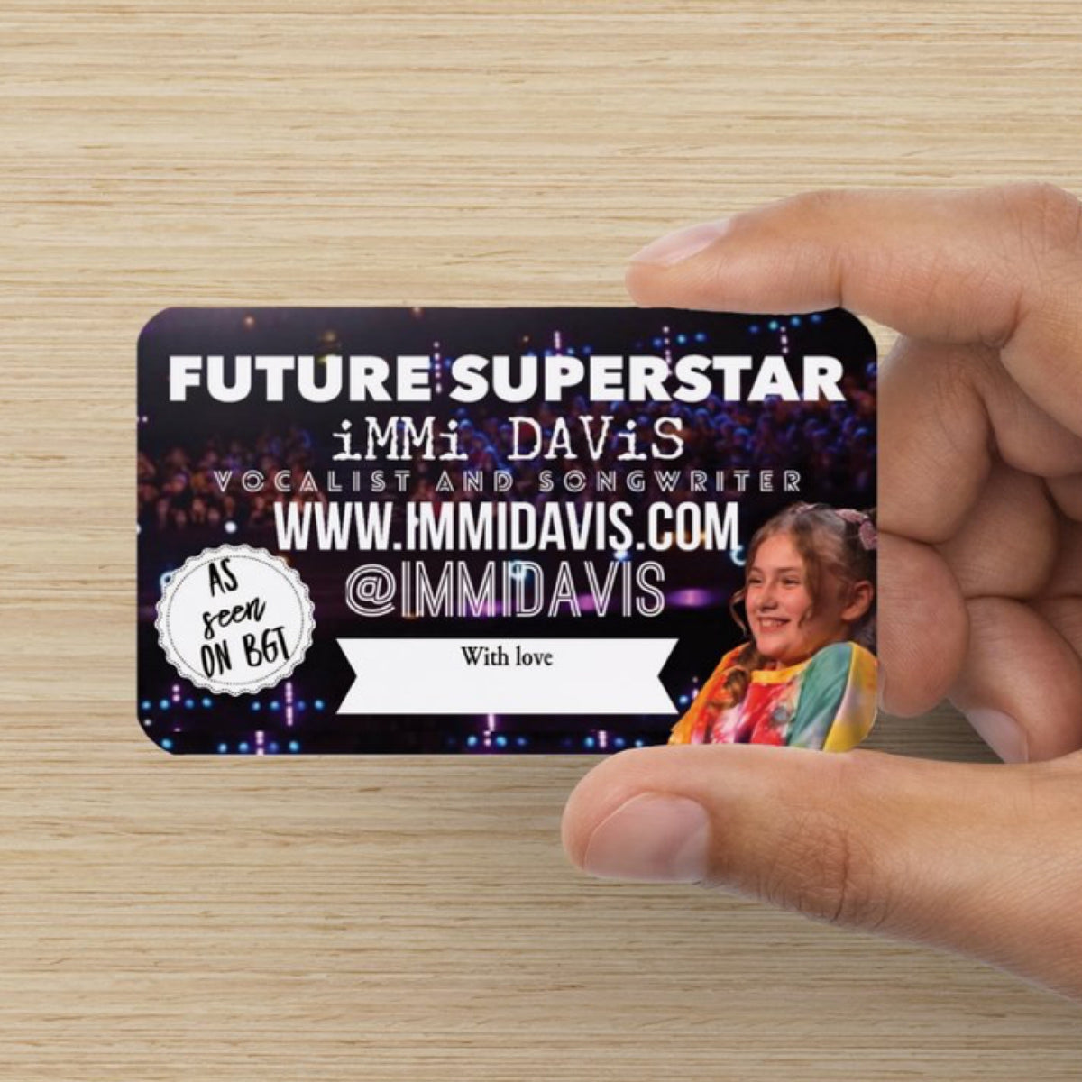 31 A January '23 Genuine Signed Immi Davis Business Card – Immi Davis ...